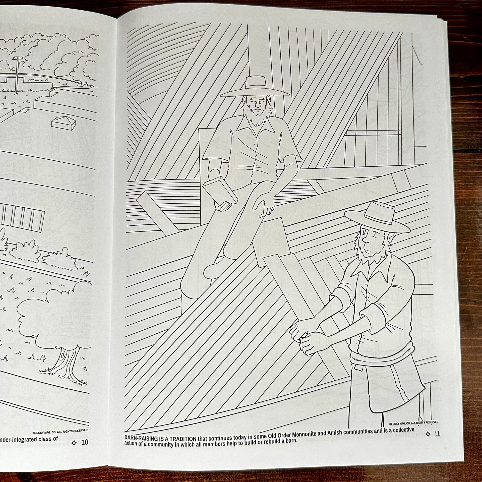 Lancaster Coloring Book - LancGoods